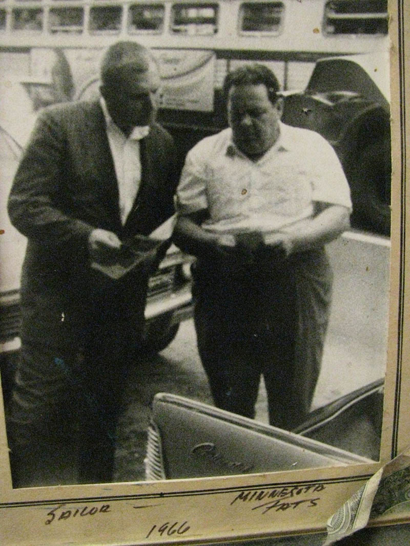 Frank Sailor Stellman and the legendary Minnesota Fats in Chicago, 1966 ...