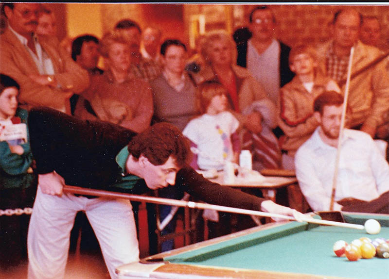 Jeff Carter competing in the Straight Pool Championships - Wisconsin ...